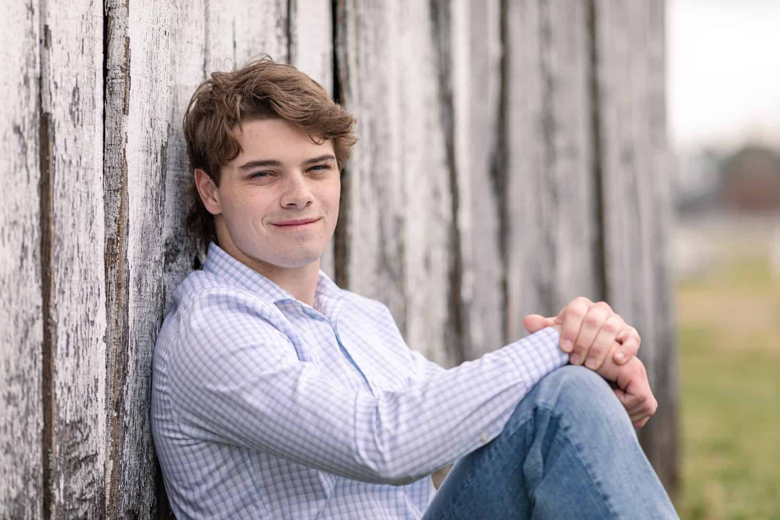 Field of Dreams: Jaden's Senior Portraits | Deb Scally Photography